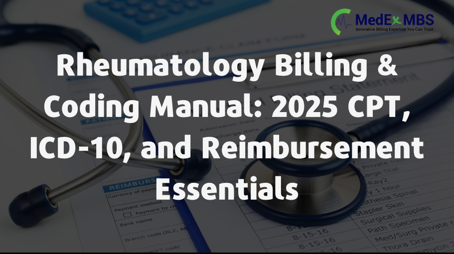 Rheumatology Billing & Coding Manual: 2025 CPT, ICD-10, and ...
