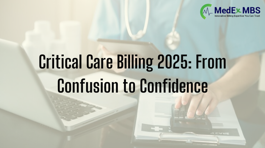 Critical Care Billing 2025: From Confusion to Confidence - MedEx MBS